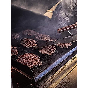 BBQ Hack Griddle Hack | Pancakes, Omelettes, Bacon, Stir Fry, Smash Burgers, and More On Your Pellet Grill | Griddle Insert Accessory (16.5" Deep X 17.25" Wide Griddle Hack)