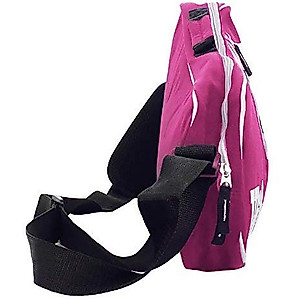 Wilson Energy XL 112 Pre-Strung Recreational Tennis Racquet Bundled with a Pink Advantage II Tennis Bag and a Can of Tennis Balls