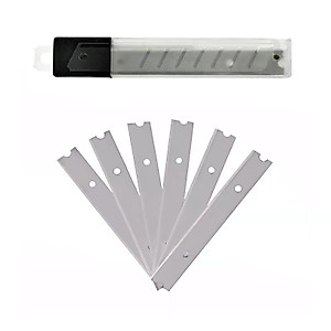 wanguan 10PCS Scraper Steel Razor Blades 4 inch Scraper Blades Replacement Utility Razor Blades Made of Durable Industrial-Grade Steel