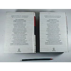 Diccionario de la Lengua Espanola (Spanish Edition) (2 volumes)