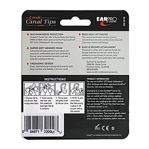 SureFire Foam Replacement Tips (3-Pair), Medium