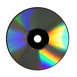 100 Pack Ridata Black CD-R 48X 700MB 80M Shiny Silver Thermal Surface Black Bottom Blank Media Recordable Disc