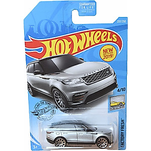 Hot Wheels Ranges Rover Velar, [Silver] 237/250 Factory Fresh 4/10