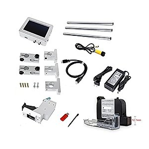 Online Inkjet Printer 5inch Touch Screen Automatic Code Printing Machine Print Logo QR Code Barcode for Assembly Line (12.7mm)