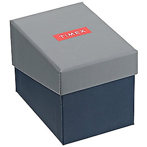 Timex Women's Crystal Bloom 36mm Watch – White Floral Crystal Accent Dial Silver-Tone Case with White Leather Strap