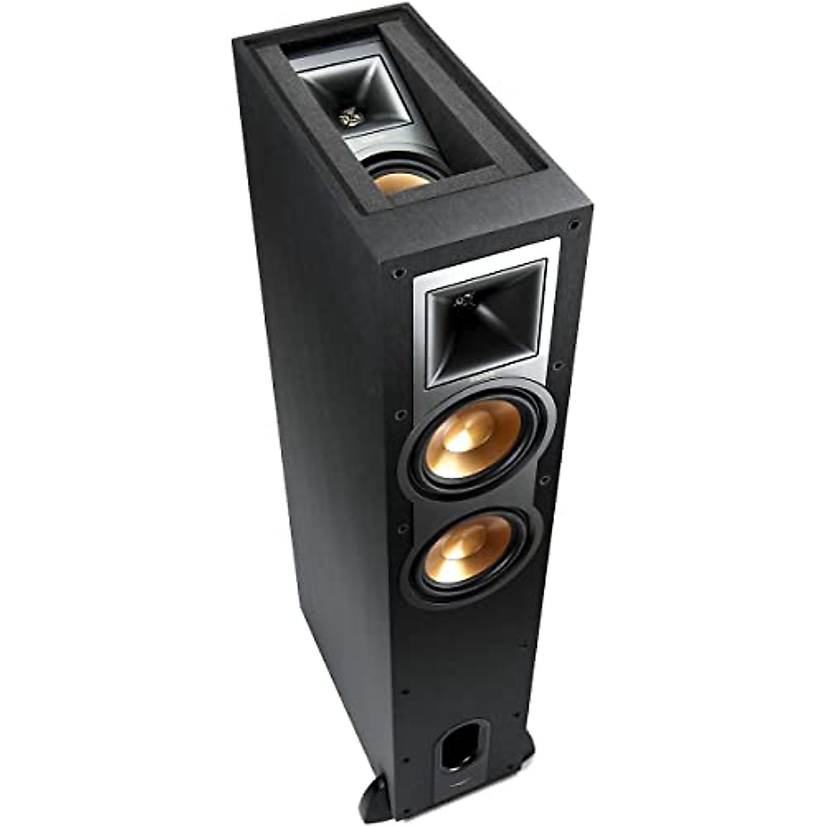 Klipsch Reference R-26FA Floorstanding Speaker, Black, Pair (Renewed)