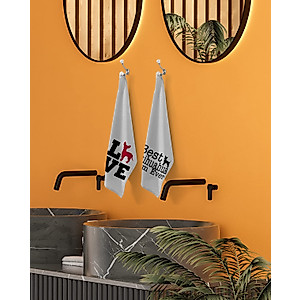 kunlisa Funny Chihuahua Dog Absorbent Kitchen Towels and Dishcloths 16×24 Inches Set of 4,Cute Chihuahua Lovers Gifts Hand Towel Dish Towel Tea Towel for Kitchen Bathroom Decor,Chihuahua Owners Gifts