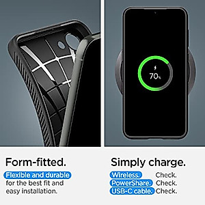 Spigen Liquid Air Designed for Galaxy S23 Case (2023) - Matte Black