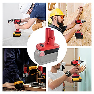 BTRUI for Milwaukee M18 to M12 Battery Adapter, for Milwaukee 18V to 12V Converter, Convert for Milwaukee 18V Battery to 12V Battery Tools