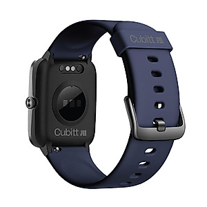 Cubitt CT2S Series 2 Smart Watch 1.3" Touch Screen, Fitness Tracker, with Heart Rate, Blood Oxygen, Stress and Sleep Monitor, IP68 Waterproof, Step Counter, Pedometer Smartwatch for Women Men Black