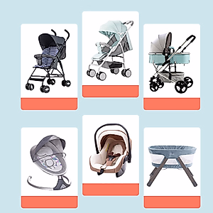 Baby Stroller Mosquito nets, Universal Lock-Type Baby Stroller Mosquito nets, Stretch nets, Breathable and Folding Dual-use Zipper nets, Baby car seat Covers, Cradles (Blue)