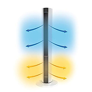 Lasko Fan & Space Heater Combo Tower, 42 inch, FH500 (Renewed)