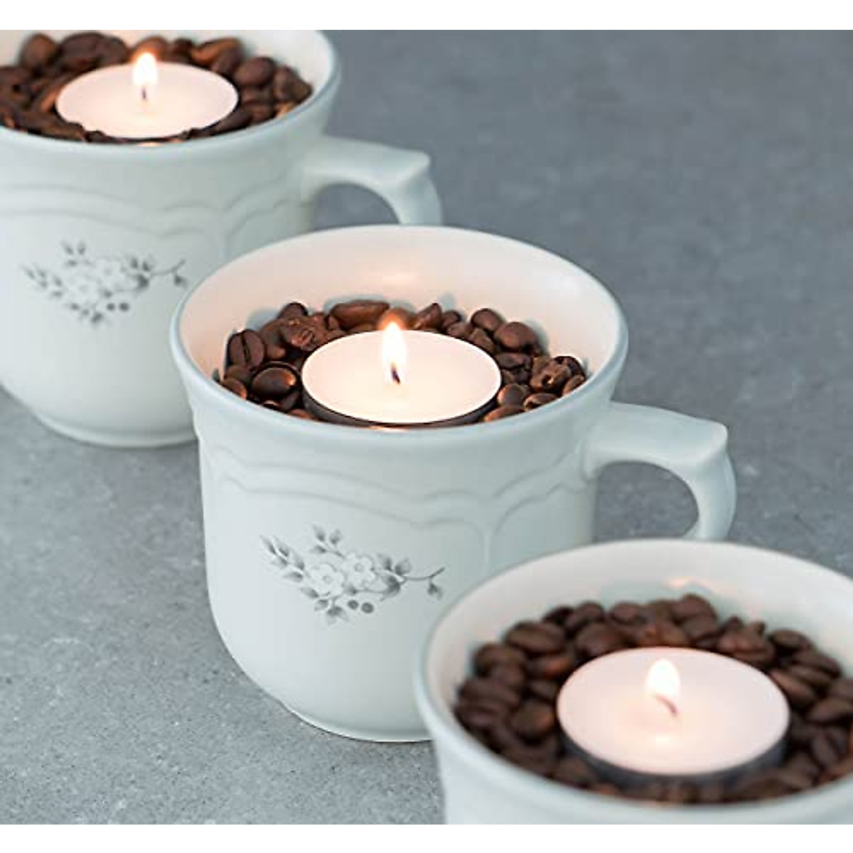 Stonebriar 200 Pack Unscented 8 Hour Extended Burn Time Tea Light Candles