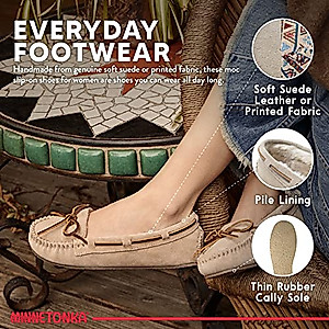 Minnetonka Womens Cally Slipper, Pink Blush, Size 8