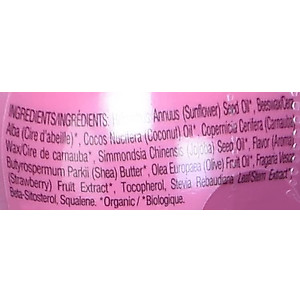 eos 100% Natural & Organic Lip Balm- Strawberry Sorbet, All-Day Moisture, Dermatologist Recommended for Sensitive Skin, Lip Care Products, 0.25 oz