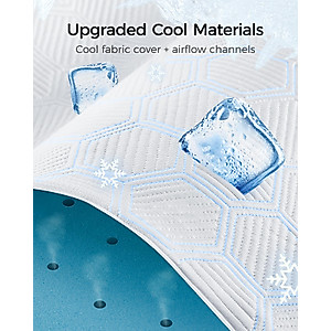 Dreamsmith 3 Inch Gel Memory Foam Mattress Topper Twin Size, Breathable Pressure Relief Mattress Topper, Washable Cover with Elastic Straps & Non-Slip Bottom, CertiPUR-US Certified, Cooling