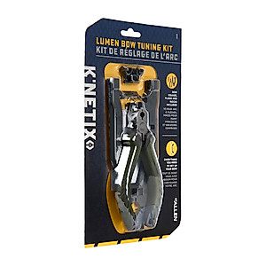 Allen Company K’Netix™ Lumen Bow Tuning Kit, Compatible with Compound, Recurve & Longbows, Gray