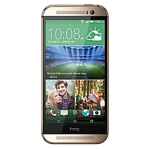 HTC One M8 Unlocked Cellphone, International, 16GB, Gold