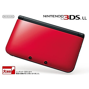 Nintendo 3dsXL Console - Black Red - (Used) [nintendo_3dsXL