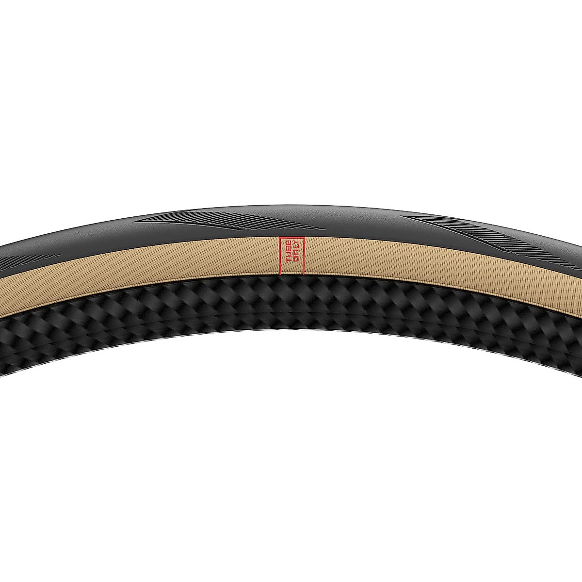 Schwalbe Pro One Tire - Clincher, Folding Tube Type Road Bike Tire, Black/Tan sidewall, Single Tire, 700c x 25