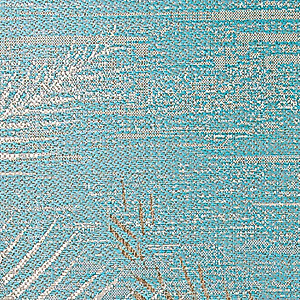 Couristan Monaco Area Rug, 2' x 3'7", Aqua