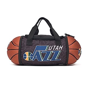 MACCABI ART Official Utah Jazz Collapsible Insulated Basketball Lunch Bag, 13.4” x 5.75” x 5.75”