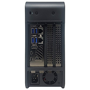 Intel NUC 9 NUC9i7QNX Ghost Canyon Gaming Mini PC - 9th Gen Core i7-9750H 6-Core up to 4.50 GHz CPU, 32GB DDR4 RAM, 1TB NVMe SSD, UHD Graphics 630, Thunderbolt 3, Wi-Fi 6, Windows 10 Pro, Black