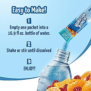 Juicy Mixes Hawaiian Punch Powder Drink Mix – Sugar Free & Delicious, Excellent source of Vitamin C (Polar Blast, 96 Sticks)