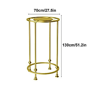 NABOOJ Clothes Racks for Hanging Clothes, Modern Round Clothing Rack, Cloth Display Rack Hanger for Clothes Store Bedroom Multi-Purpose Hanging Rod Shelf