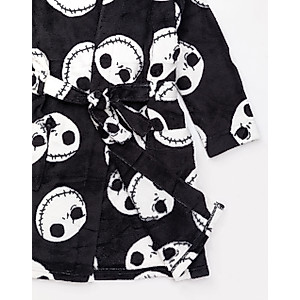 Disney The Nightmare Before Christmas Dressing Gown Kids Black Pjs Bathrobe 11-12 Years