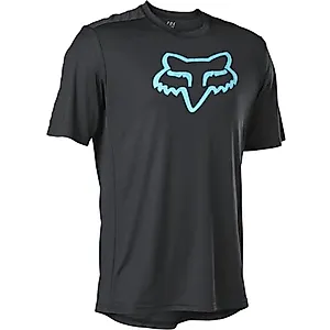 Fox Racing Men's Ranger SS Mountain Bike Jersey, Teal, X-Large