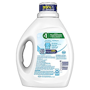 All Liquid Laundry Detergent, Free Clear for Sensitive Skin, 88 Fluid Ounces, 58 Loads