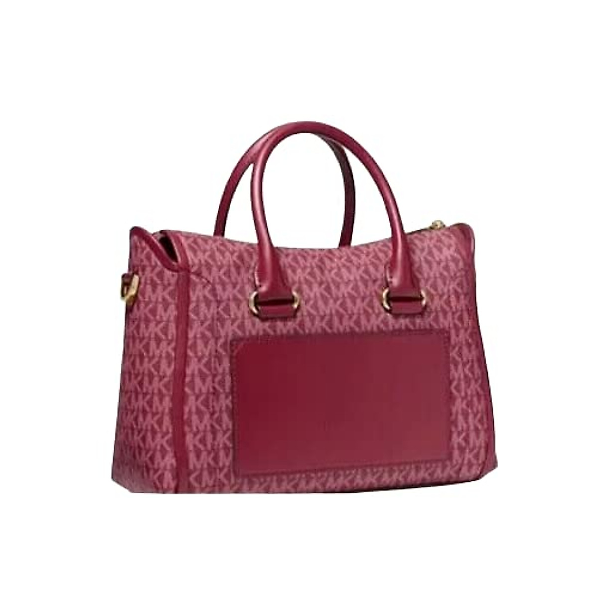 Michael Kors Carine Medium Logo Satchel (Mulberry Multi)