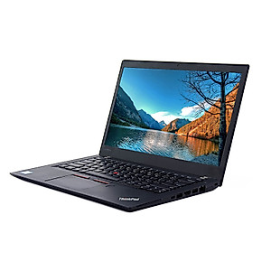 Lenovo ThinkPad T470s 14" FHD Laptop, Intel Core i7-7600U, Up to 3.9GHz, 16GB RAM, 256GB SSD, Webcam, Windows 10 Pro (Renewed)