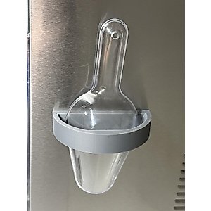 Generic Ice Scoop Holder for GE Opal Nugget Ice Makers 1.0 & 2.0 (Gray), standard