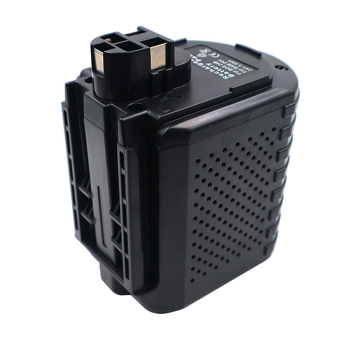 3000mAh Portable Battery BOS24B NiMh Battery 24V Replacement for Bosch 24V Battery BAT019 BAT021 2607335097 2607335163,Black,Small