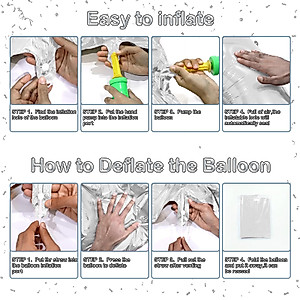 40 Inch Silver Number Balloons, Helium Mylar Foil Number Balloons for Birthdays, Number 2 Balloon for Party Wedding Bachelorette Birthday Bridal Shower Graduation Anniversary Celebration Party Decorations Supplies