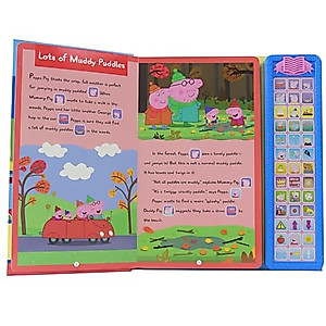 Peppa Pig - Sound Storybook Treasury 39-Button Sound Book - PI Kids (Play-A-Sound)