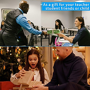 15 Pieces Glass Stirring Stick Smooth Stir Rod with Both Ends Round, 12/10/ 8/6/ 4/ Inch Glass Mixing Tools for Science, Lab, Kitchen, Experiment and Stir Hot Cold Beverages Cocktails Drinks