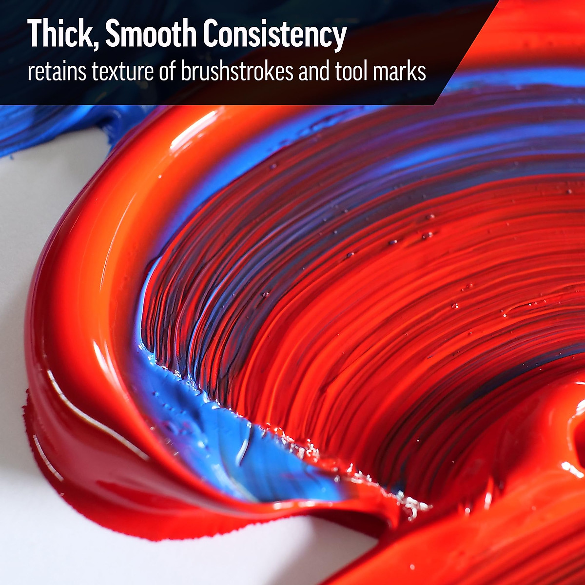 Heavy Body Acrylic Paint by Golden in 5 Ounce Tube Titanium White