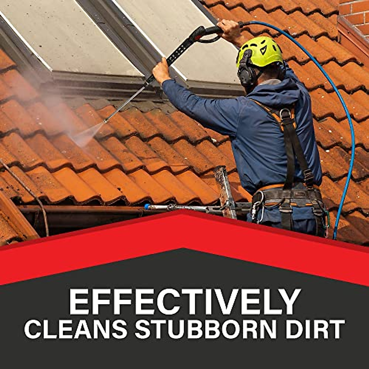 PROWESSPRO Pressure Washer Gun with Pressure Washer Wand Extension Replacement and 5 Nozzle Spray Tips, Power Washer Gun with M22 14mm and M22 15mm Fitting, 40 Inch Adjustable Length (40 Inch)