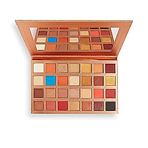 Makeup Revolution, Heatwave, Eyeshadow Palette, 28 Shades, 33.6g