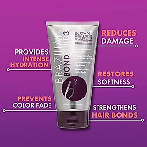 B3 Brazilian Bondbuilder Instant Restore & Protect Reconstructor, 6 Fl Oz (Pack of 1)