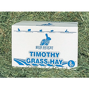High Desert 2nd Cutting Timothy Grass Hay for Guinea Pigs, Rabbits, and More Small Animal Pets