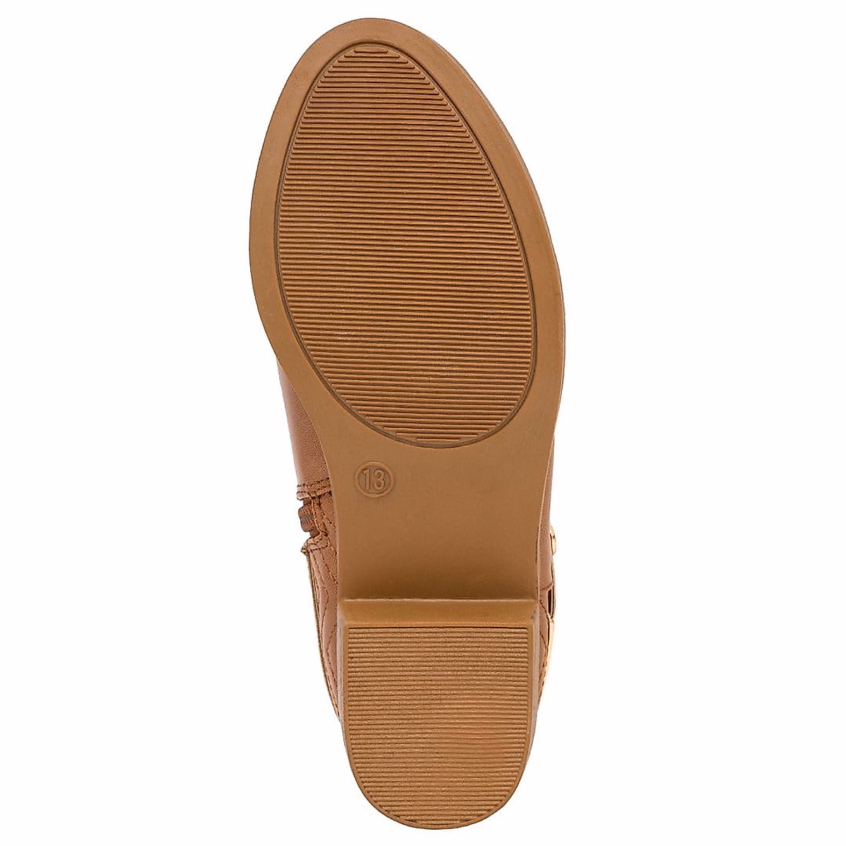 Nautica Kids Girls Ankle Bootie With Side Buckle and Zipper, Dress Boot -For Youth -Anper-Tan -2