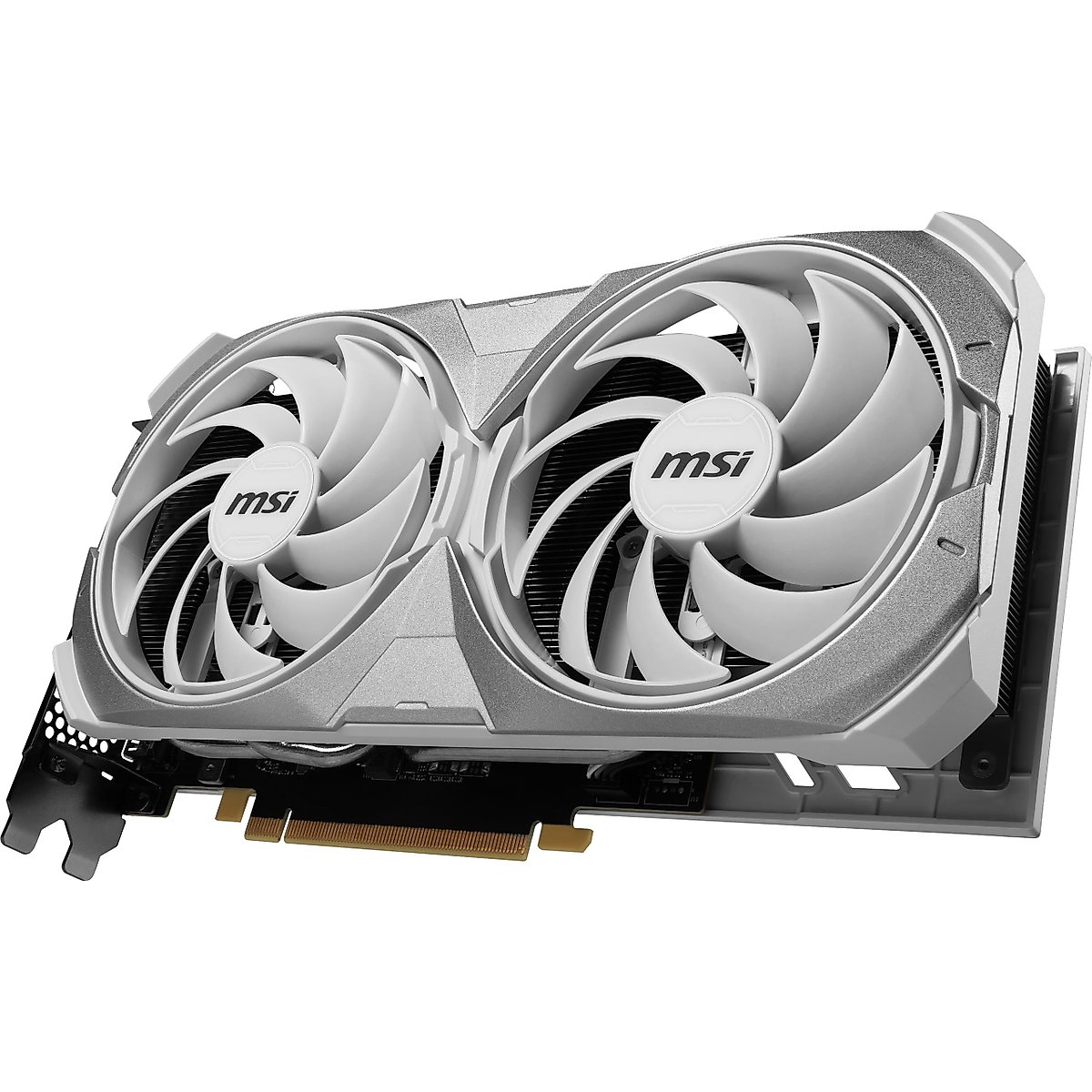 MSI Gaming GeForce RTX 4070 Ti 12GB GDRR6X Extreme Clock: 2655 MHz 192-Bit HDMI/DP Nvlink Tri-Frozr 3 Ada Lovelace Architecture Graphics Card (RTX 4070 Ti Ventus 2X White 12G OC)