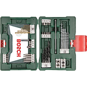 Bosch 2607017314 Drill-/Screwdriver Bit Set "V-Line" with Tin-Coating 48 Pcs