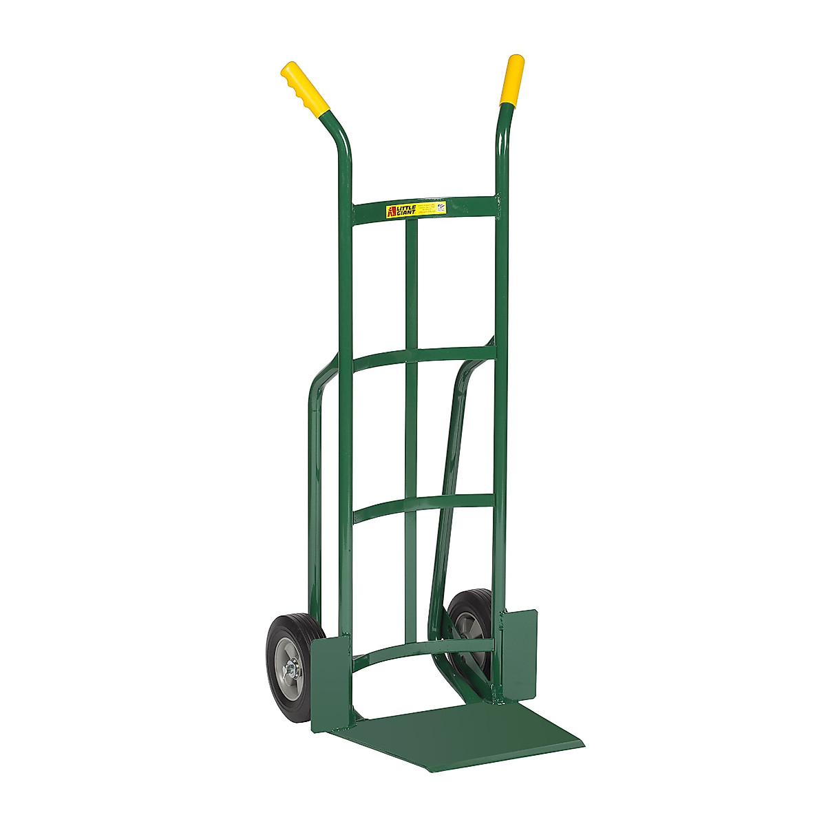 Little Giant T-362-8S Shovel Nose Hand Truck with Dual Handle, 800 lb Capacity, Green