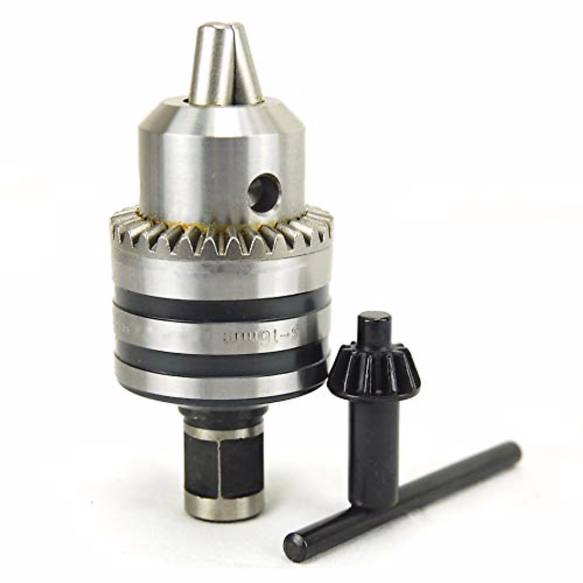 HD Mag Drill Chuck 5/8" & THREADED Weldon Shank 3/4" Adapter for Magnetic Drill - Heavy Duty by BLUEROCK Tools