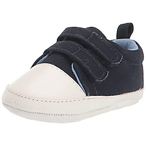 Gerber Unisex Baby Sneakers Crib Shoes Newborn Infant Toddler Neutral Boy Girl Navy 0-3 Months